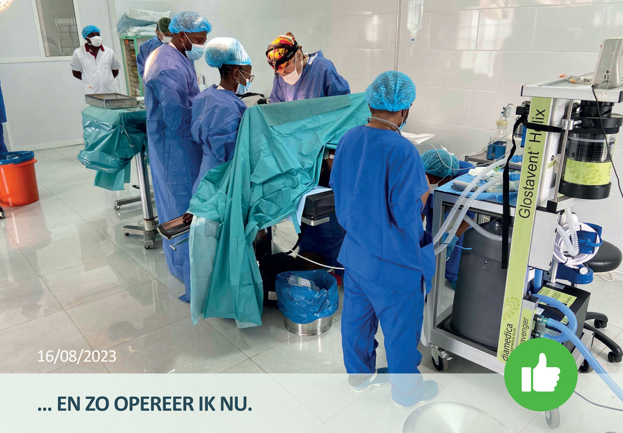 UNICHIR Vzw - De Allereerste Operatie In Het Nieuwe Centrum!